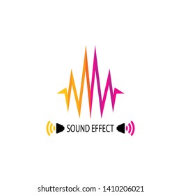Sound Effect Logo Vector Illustration Stock Vector (Royalty Free ...