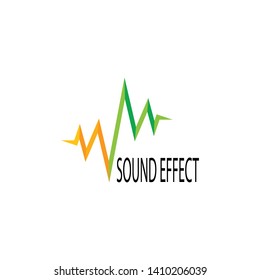 Sound Effect Logo Vector Illustration Stock Vector (Royalty Free ...
