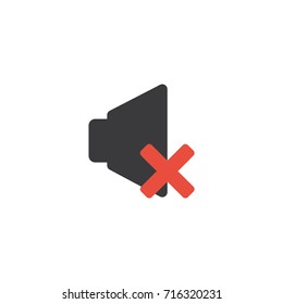 Sound Icon Disabled Stock Vector (Royalty Free) 716320231 | Shutterstock