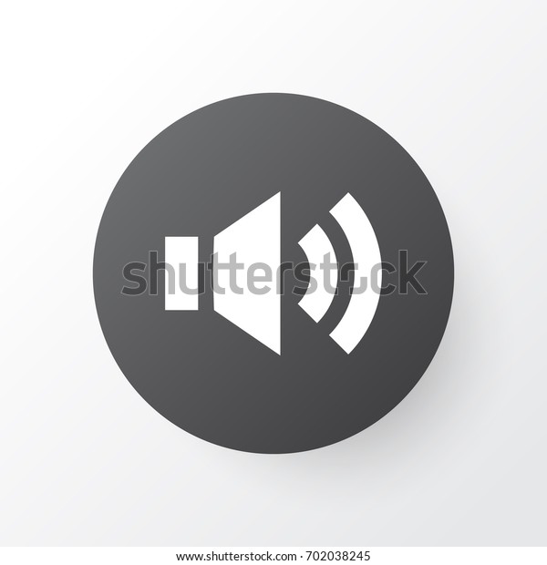 Sound Icon Symbol Premium Quality Isolated Stock Vector (Royalty Free ...