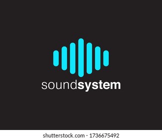 Sound Logo Concept Design Vector Stock Vector (Royalty Free) 1736675492 ...