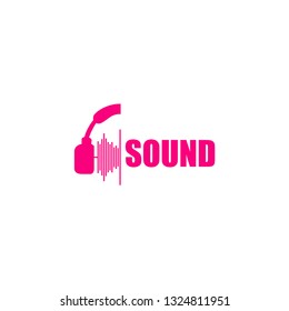 Sound Logo Design Template Stock Vector (Royalty Free) 1324811951 ...