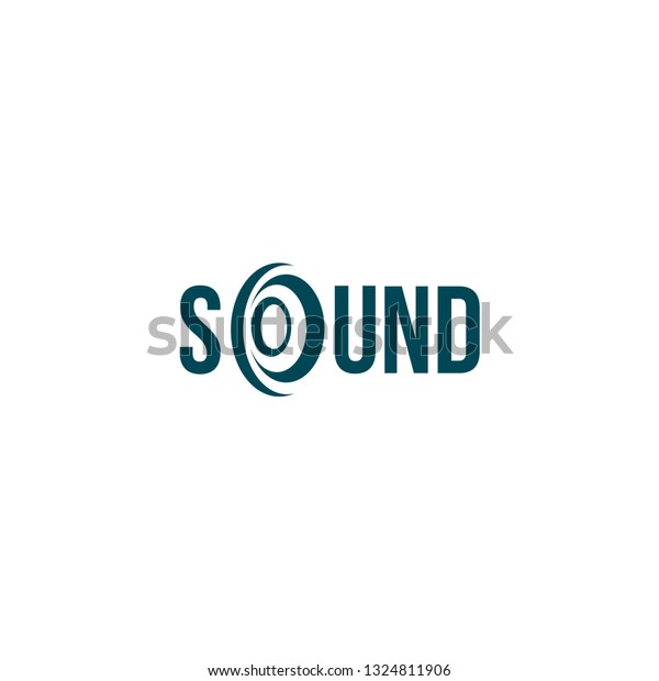 Sound Logo Design Template Stock Vector (Royalty Free) 1324811906 ...