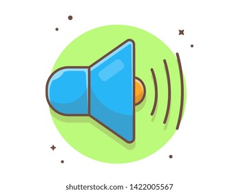 Sound On Icon Volume Sound Vector Stock Vector (Royalty Free ...