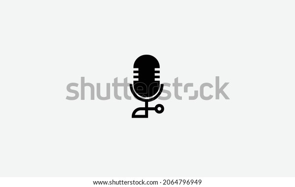Sound Recorder Vector Logo Design Stock Vector (Royalty Free ...