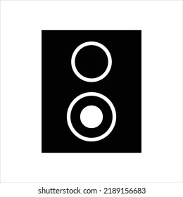 Sound System Vector Icon Symbol Design Stock Vector (Royalty Free ...