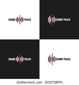 Sound Track Logo Design Concept Stock Vector (Royalty Free) 2033728991 ...