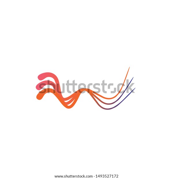 Sound Wave Beat Logo Design Vector Stock Vector (Royalty Free ...