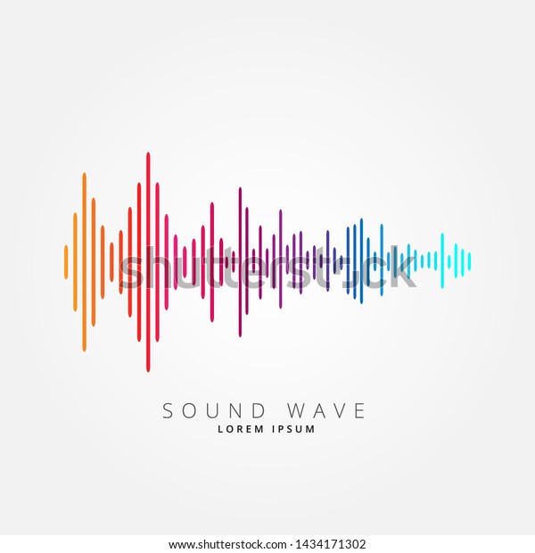 Sound Wave Equalizer Suitable Poster Background Stock Vector (Royalty ...