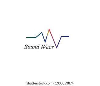 Audio Wave Logo Design Template Cable Stock Vector (Royalty Free ...