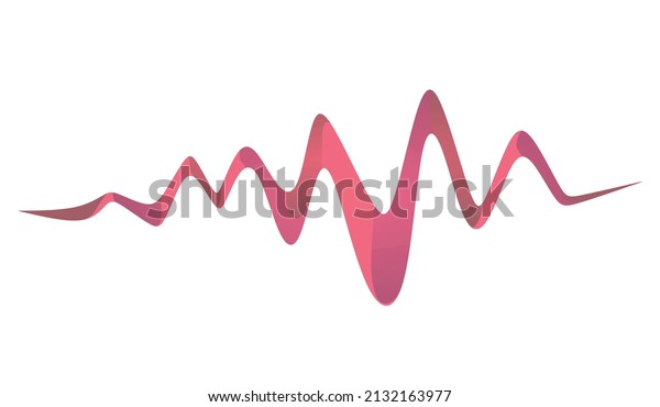 Sound Wave Sign Vector Illustration Stock Vector (Royalty Free ...