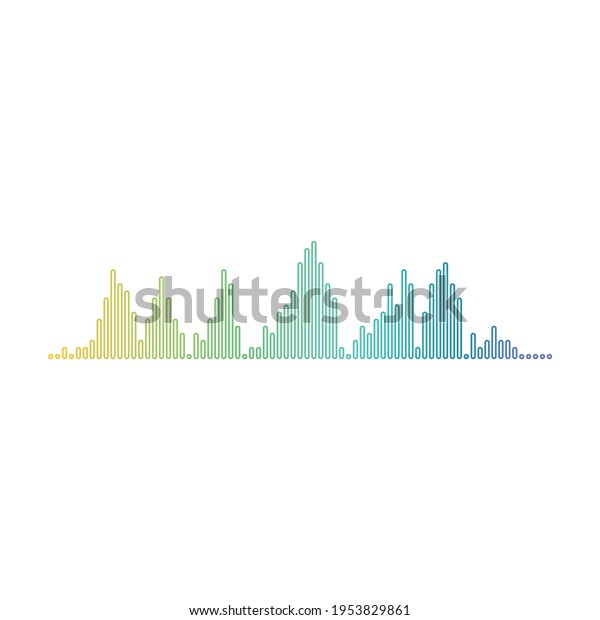 Sound Wave Vector Cartoon Icon Vector Stock Vector (Royalty Free ...