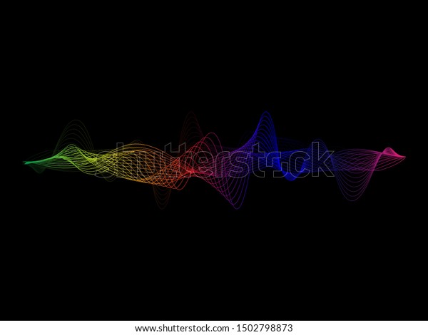 Sound Waves Design Template Concept Vector Stock Vector (Royalty Free ...