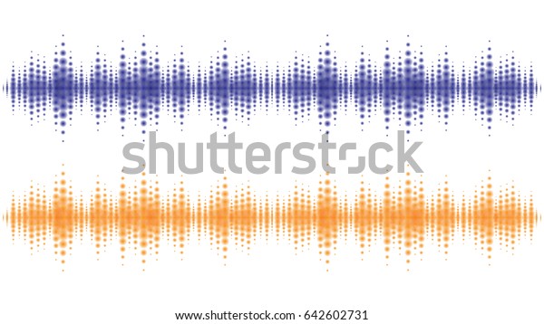 Sound Waves Light Effect Music Digital Stock Vector (Royalty Free ...