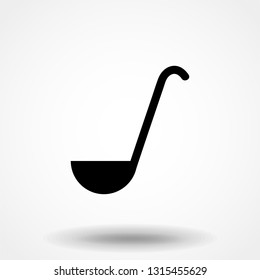 Soup Ladle Icon Vector Concept Illustration: เวกเตอร์สต็อก (ปลอดค่า ...
