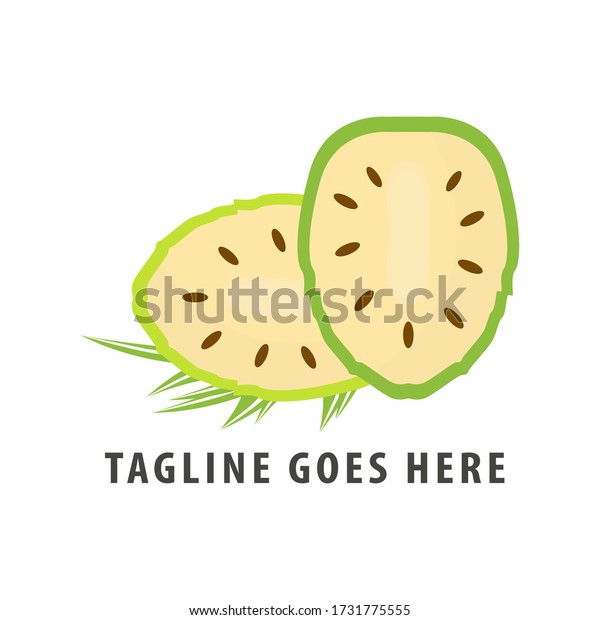 Soursop Logo Vector Design Template Soursop Stock Vector (Royalty Free ...