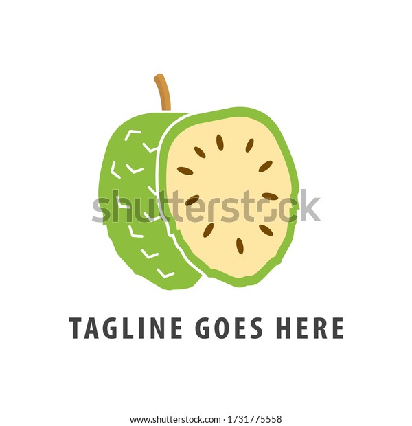 Soursop Logo Vector Design Template Soursop Stock Vector (Royalty Free ...