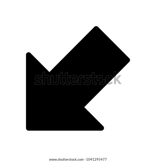 South West Arrow Stock Vector (Royalty Free) 1041295477 | Shutterstock