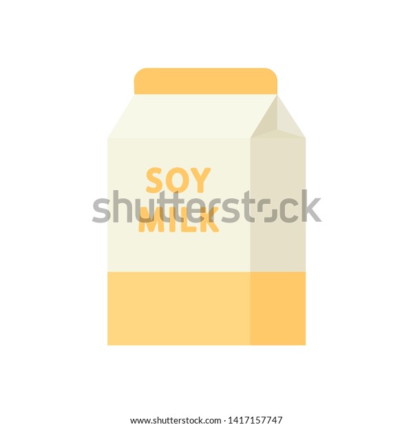 Soy Milk Vector White Background Wallpaper Stock Vector (Royalty Free ...