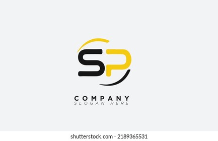 Sp Alphabet Letters Initials Monogram Stock Vector (Royalty Free ...