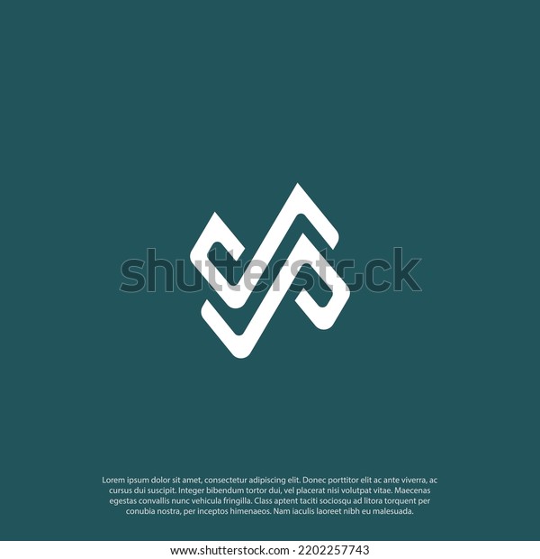 Sp Logo Letter Sp Logo Design Stock Vector (Royalty Free) 2202257743 ...