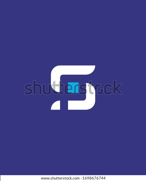 Sp Monogram Logistics Companies Technologies Other Stock Vector ...
