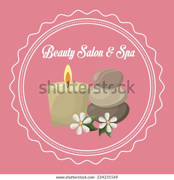Spa Graphic Design Vector Illustration Stock Vector (Royalty Free ...