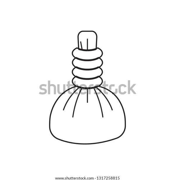 Spa Hot Compress Icon Element Barber Stock Vector (Royalty Free ...