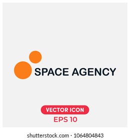 Space Agency Vector Logo Illustration Stock Vector (Royalty Free ...
