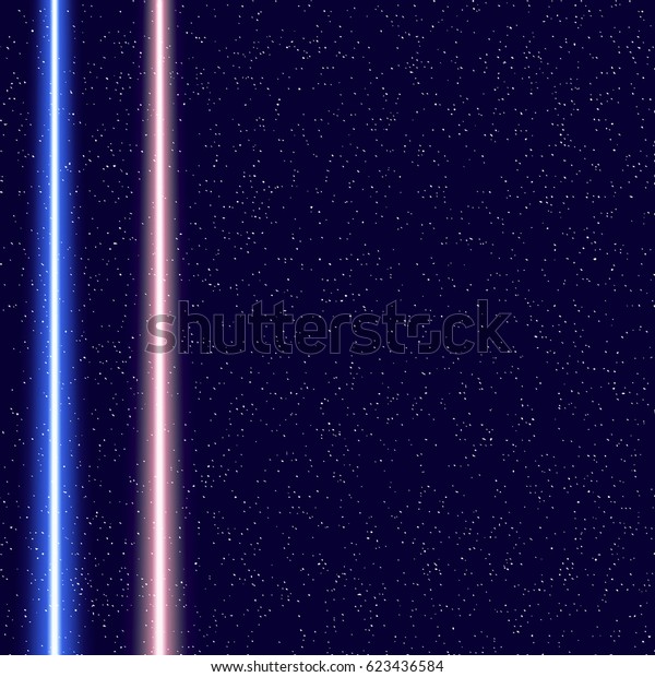 Space Background Light Swords Dark Vector Stock Vector (Royalty Free ...