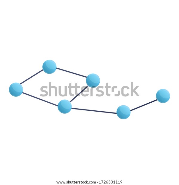 Space Constellation Icon Cartoon Space Constellation Stock Vector ...