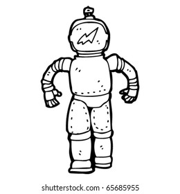 Space Man Cartoon Stock Vector (Royalty Free) 65685955 | Shutterstock