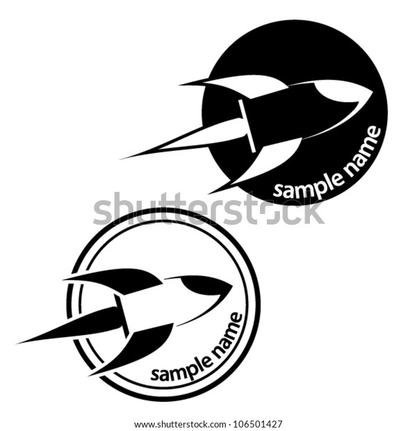 Space Ship Circle Stock Vector (Royalty Free) 106501427 | Shutterstock