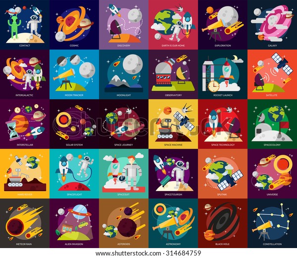 Space Universe Stock Vector (Royalty Free) 314684759