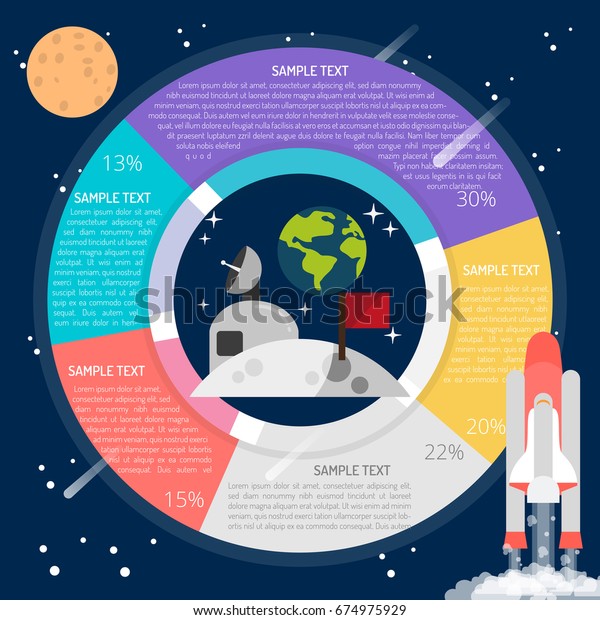 Spacecolony Infographic Stock Vector (Royalty Free) 674975929 ...