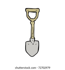 Spade Cartoon Stock Vector (Royalty Free) 72702979 | Shutterstock
