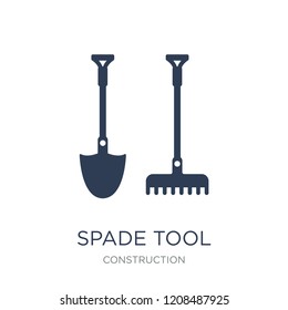 Spade Tool Icon Trendy Flat Vector Stock Vector (Royalty Free ...