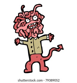 Cartoon Spaghetti Monster Stock Vector (Royalty Free) 84471664 ...