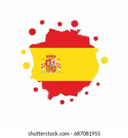 Spanish Flag Vector Icon Stock Vector (Royalty Free) 687081955 ...