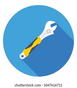 Spanner Icon Design Repair Maintenance Stock Vector (Royalty Free ...