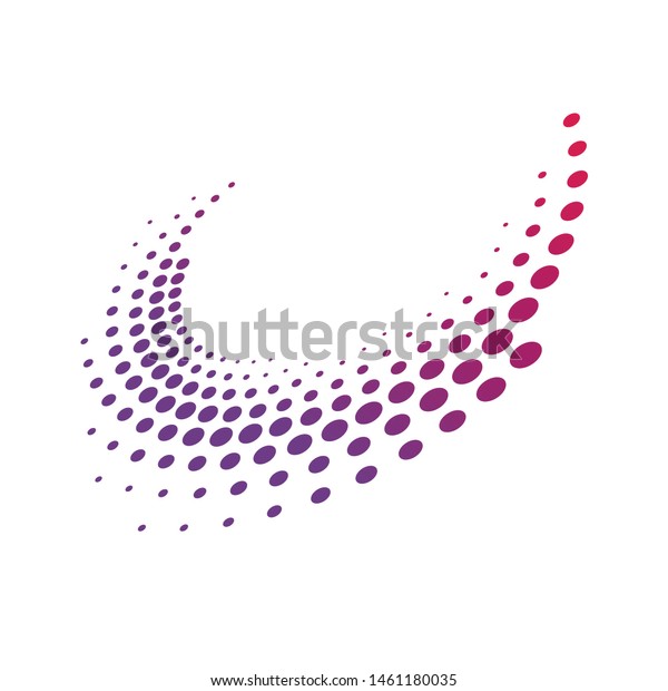 Spark Dot Abstract Logo Template Stock Vector (Royalty Free) 1461180035 ...