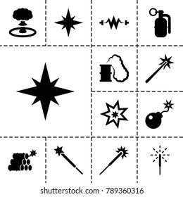 Spark Icons Set 13 Editable Filled Stock Vector (Royalty Free ...