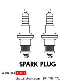 Spark plug outline Images, Stock Photos & Vectors | Shutterstock
