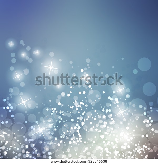 Sparkling Cover Design Template Abstract Blurred Stock Vector (Royalty ...