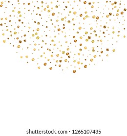 Gold Glitter Background Polka Dot Vector: เวกเตอร์สต็อก (ปลอดค่า ...