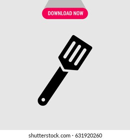 Spatula Vector Icon Symbol Kitchen Spatula Stock Vector (Royalty Free ...