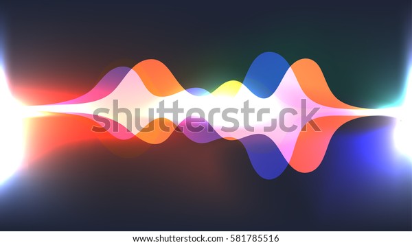 Speaking Sound Wave Illustration Vector Stock Vector (Royalty Free ...