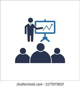 Special Business Presentation Icon Stock Vector (Royalty Free ...