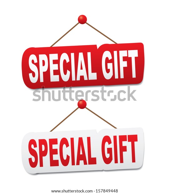 Special Gift Signs Stock Vector (Royalty Free) 157849448 | Shutterstock