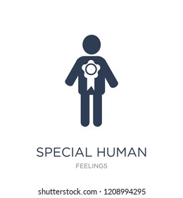 Special Human Icon Trendy Flat Vector Stock Vector (Royalty Free ...